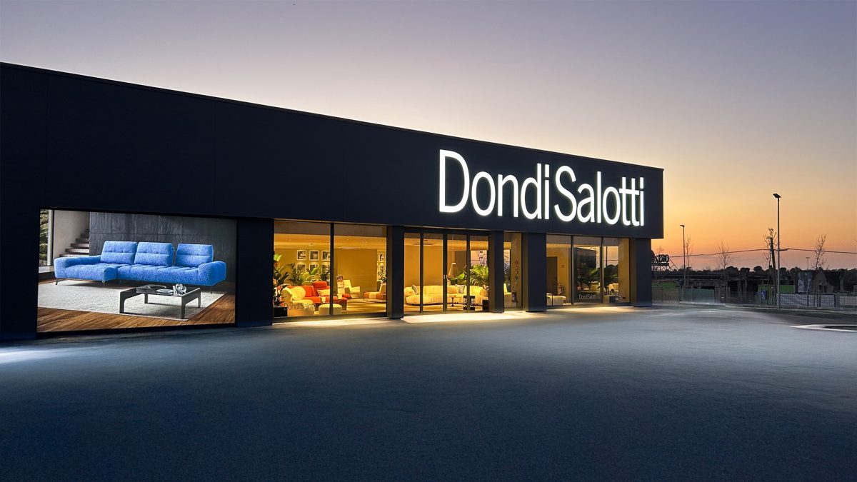 Nuovo store a Roma Castel Romano: 840 mq di stile Made in Italy - Dondi ...